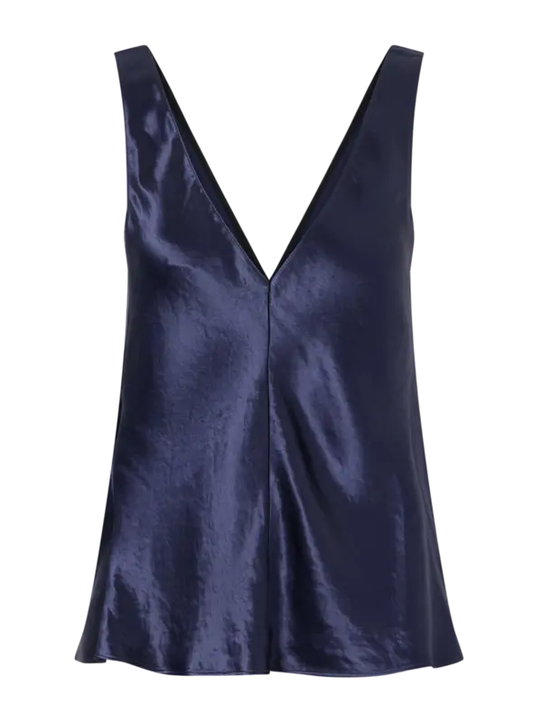 Maria Mcmanus Draped Satin Cami