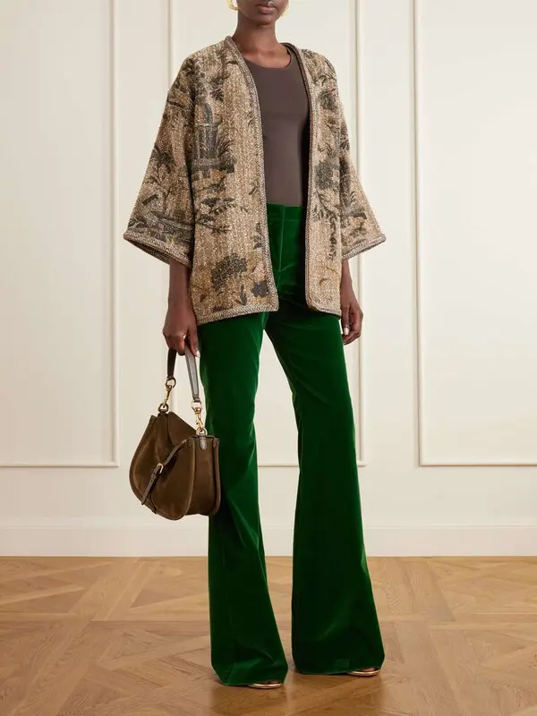 Etro Kesa Embroidered Bouclé Jacket