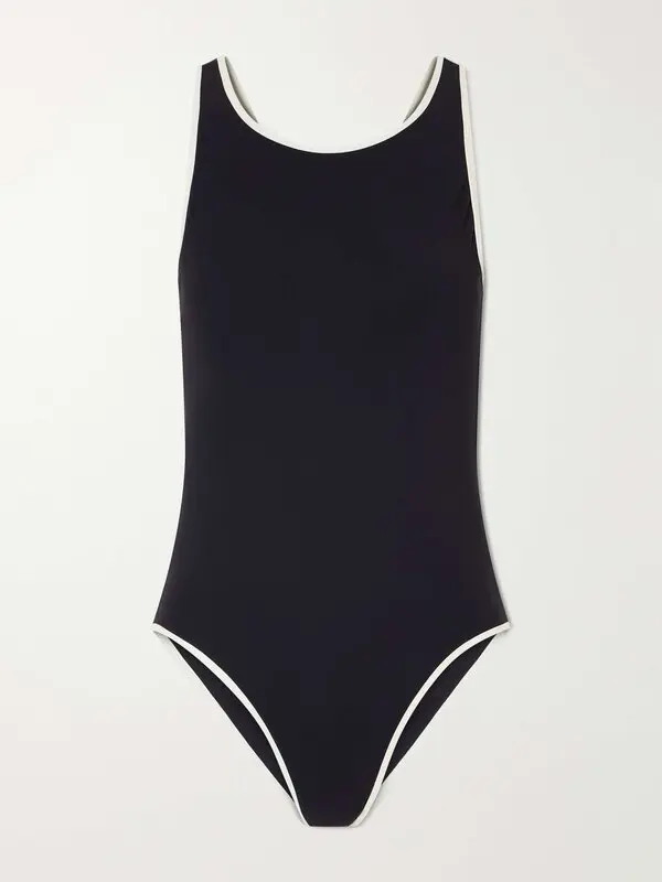 LIDO Quattordici Open-back Swimsuit - Black