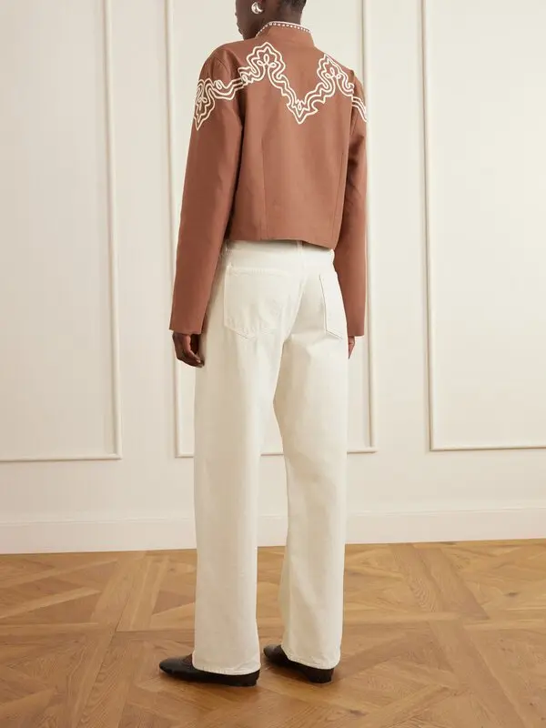 Alix Of Bohemia Clarke Clove Spur Cropped Jacket