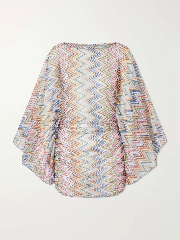 Missoni Striped Mesh Cover-up