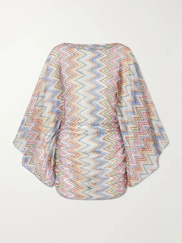 Missoni Striped Crochet-knit Cover-up - Multi
