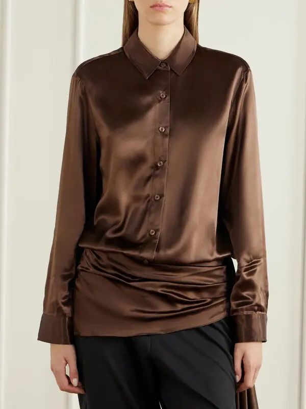 ABADIA Satin Bodysuit