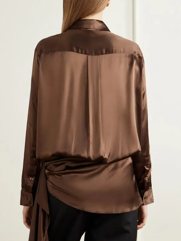 ABADIA Satin Bodysuit