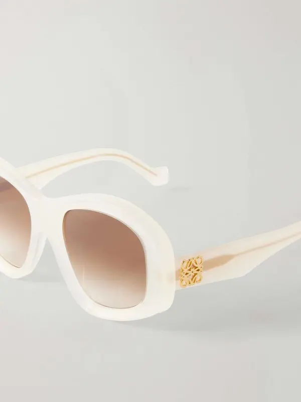 Loewe Anagram Round-frame Sunglasses