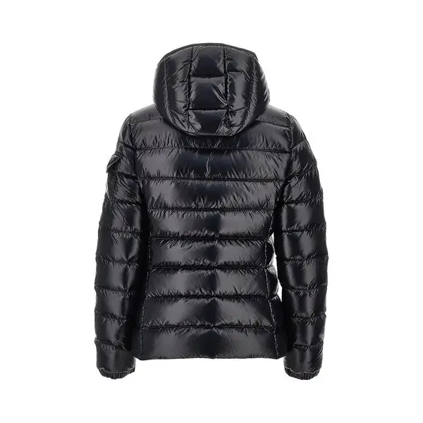 Moncler Padded Nylon Downjacket With Logo Patch