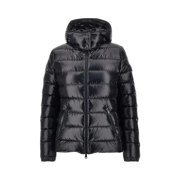 Moncler Padded Nylon Downjacket Wth Logo Patch