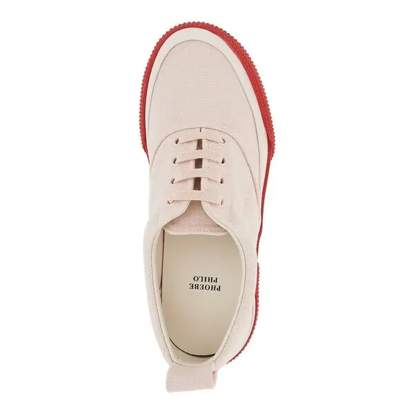 Phoebe Philo Cotton Canvas Sneakers