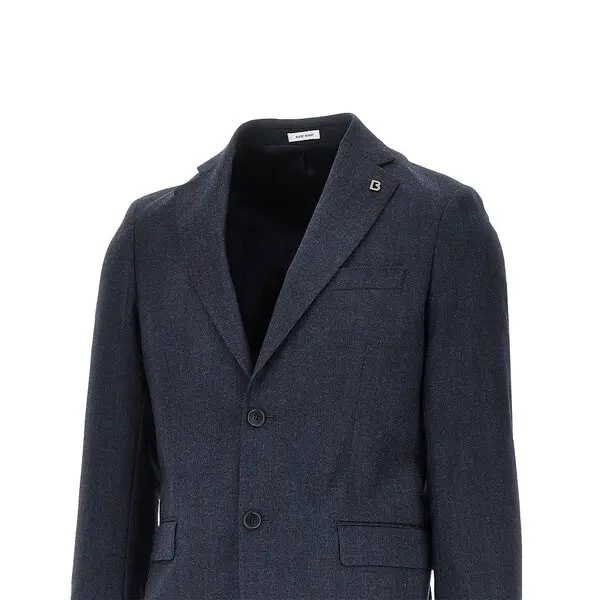 BRERAS Single-breasted Wool Tailored Suit