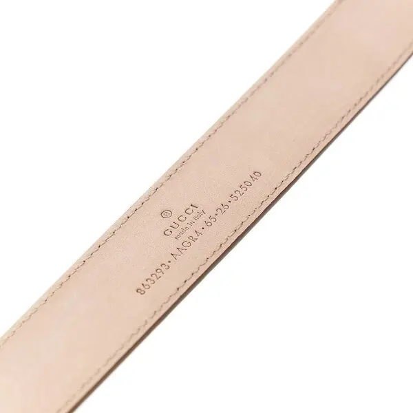 Gucci Gg Marmont Leather Belt - Brown