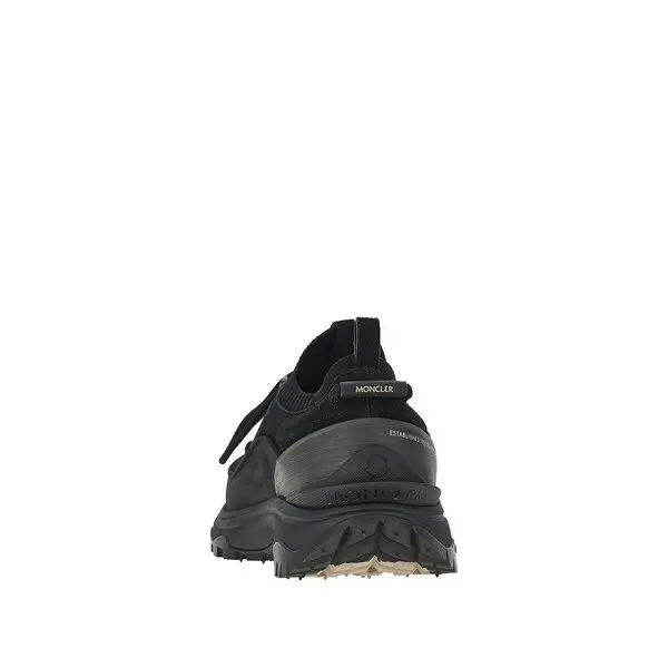 Moncler Trailgrip Lite3 Nubuck And Suede Sneakers