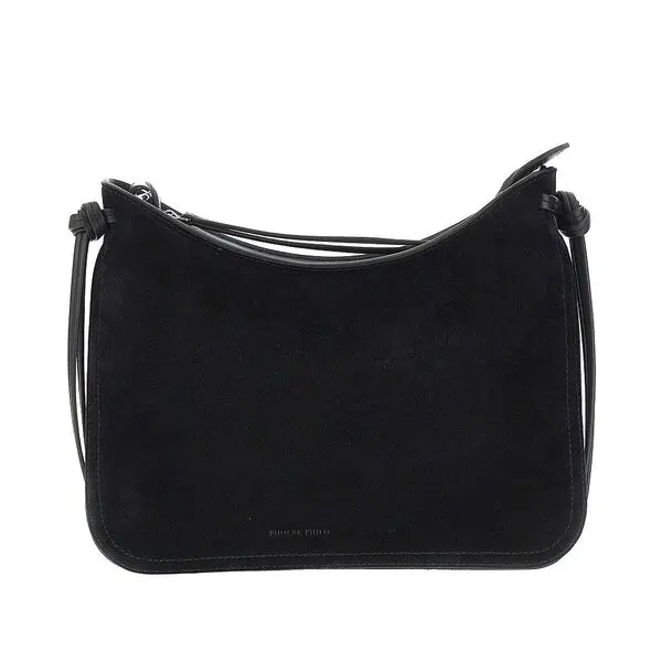 Phoebe Philo Leather Small 'gig' Shoulder Bag - Black