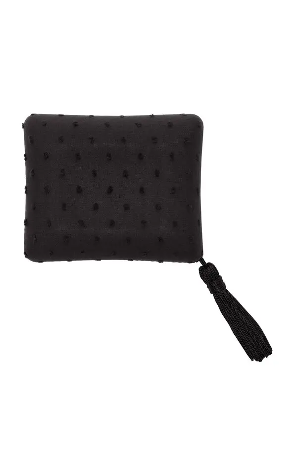 Sophie Bille Brahe Embellished Velvet Jewelry Case - Black