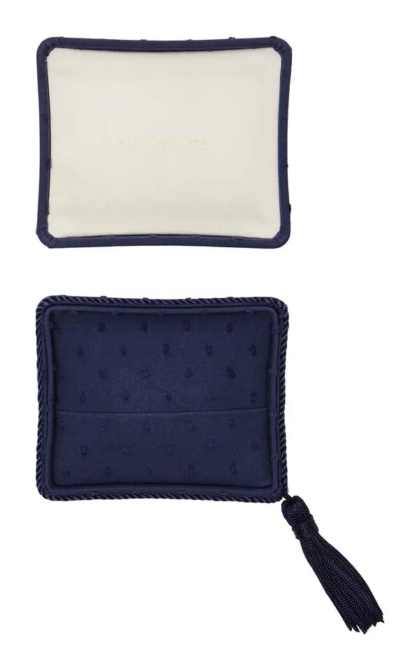 Sophie Bille Brahe Embellished Velvet Jewelry Case