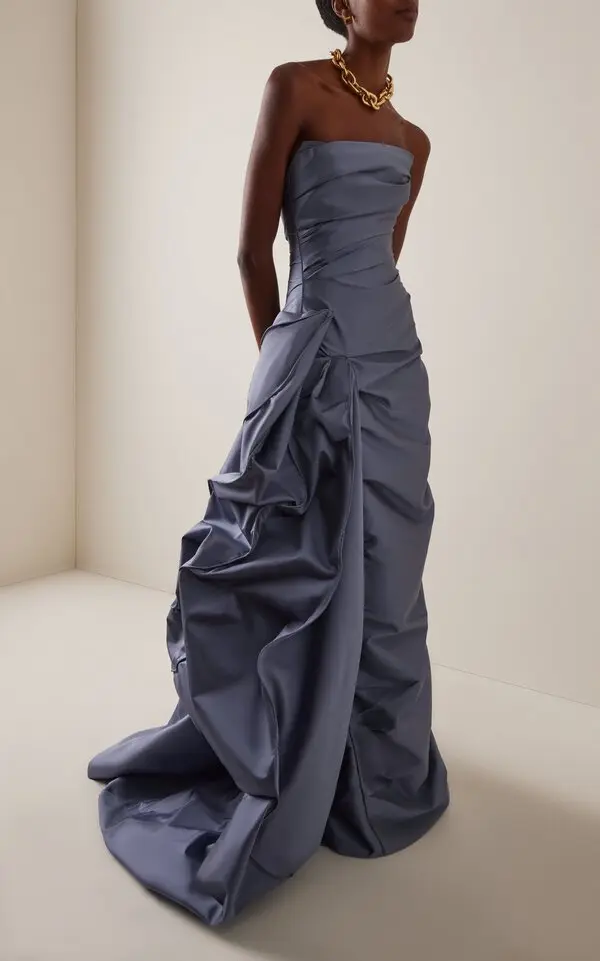 MARMAR HALIM Exclusive Satin Gown