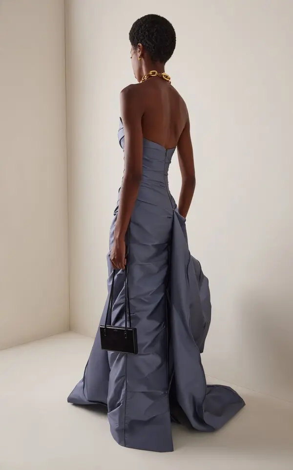 MARMAR HALIM Exclusive Satin Gown