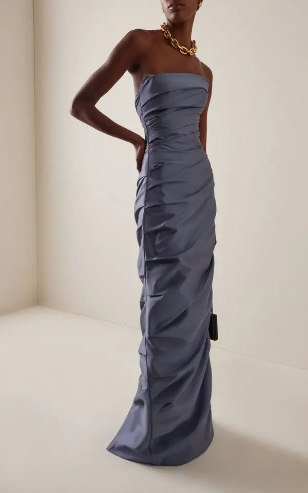 MARMAR HALIM Exclusive Satin Gown