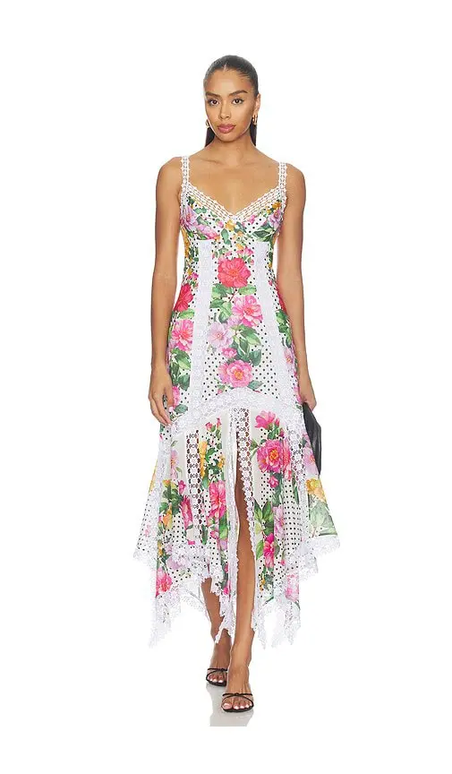 Charo Ruiz Ibiza Rosario Long Dress - White