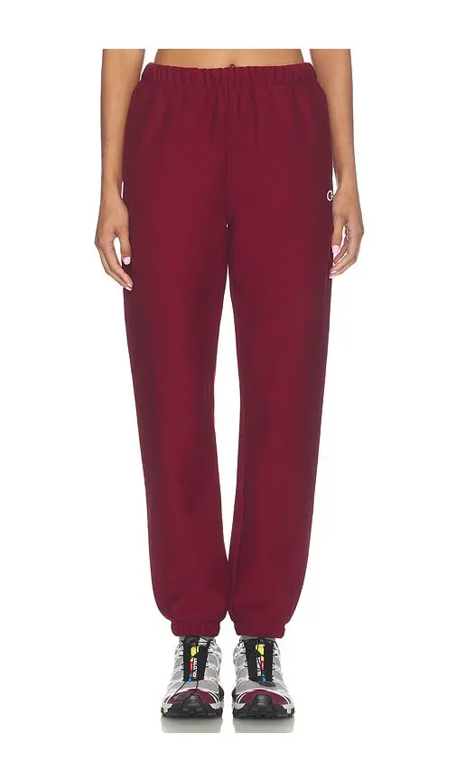 Champion Sweatpant In Burgundy