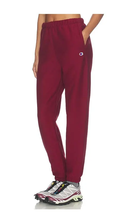 Champion Sweatpant In Burgundy