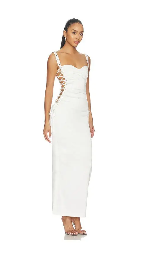 I.AM.GIA Ashlee" Maxi Dress With Side Slit And Tie Detail