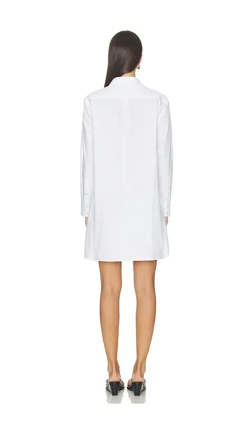 PERFECTWHITETEE Felicia Cotton Poplin Button Down Dress