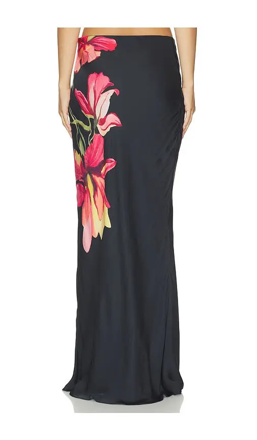 Rococo Sand Floral Print Maxi Skirt