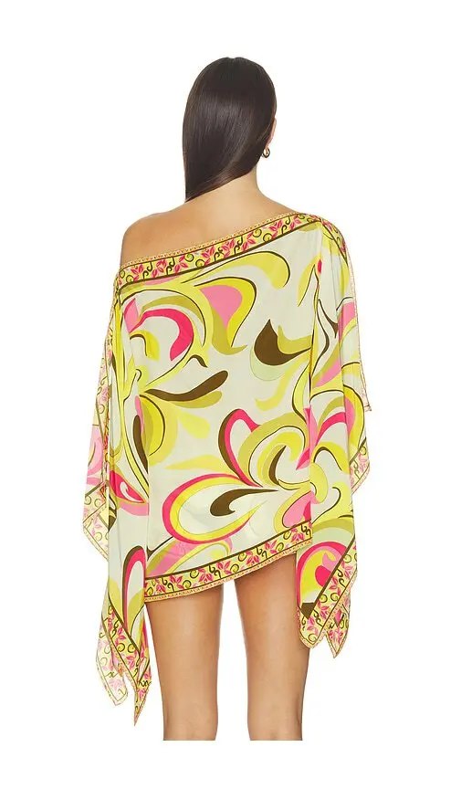 Rococo Sand Square Scarf Top