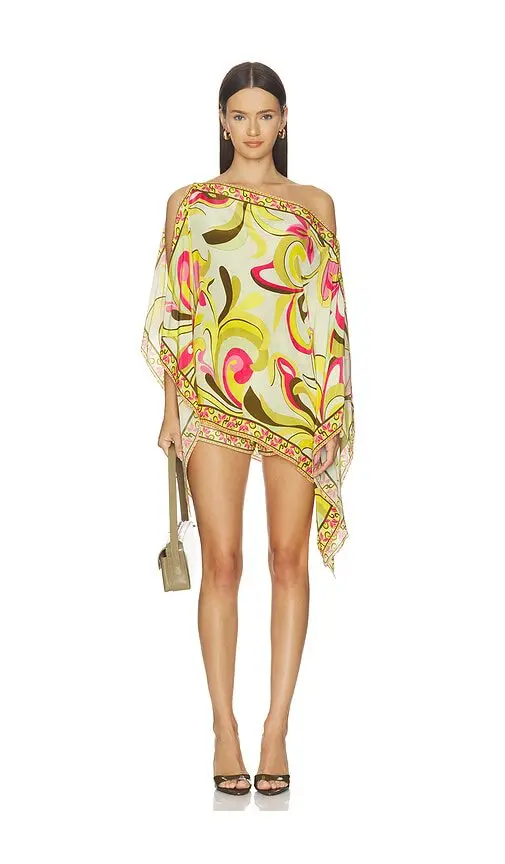 Rococo Sand Square Scarf Top