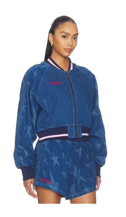 ADIDAS ORIGINALS Denim Bomber Jacket