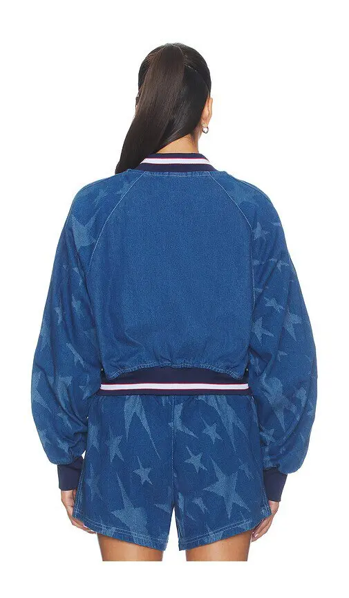 ADIDAS ORIGINALS Denim Bomber Jacket