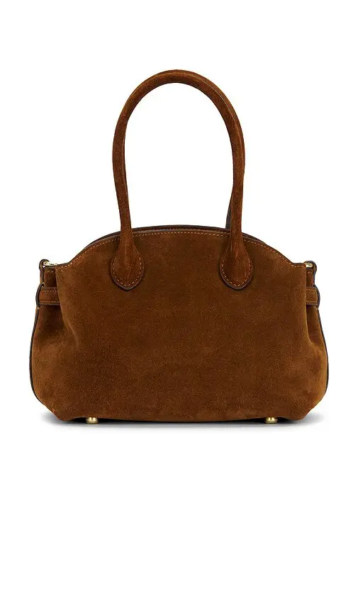 COACH Soft Suede Empire Carryall 21