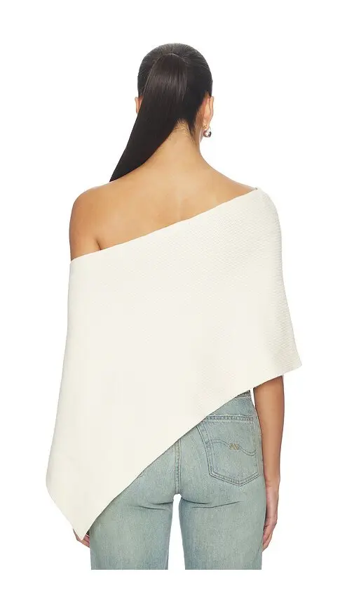 Lioness Luminous Poncho In Ivory