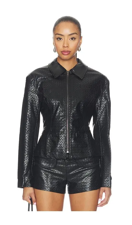 Lioness Soho Jacket In Black - Noir