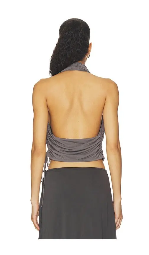 With Jéan Jolene Top In Grey