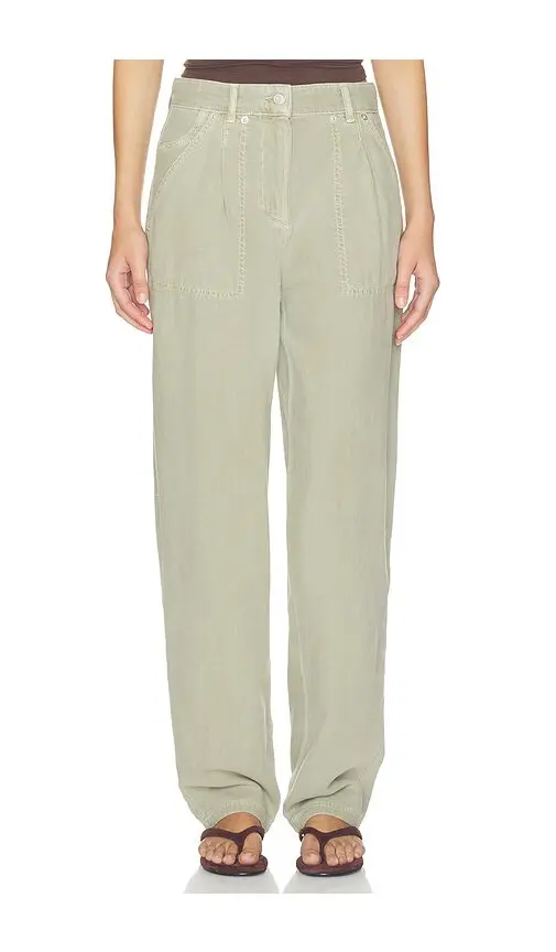 Ba&sh Raja Pants In Green