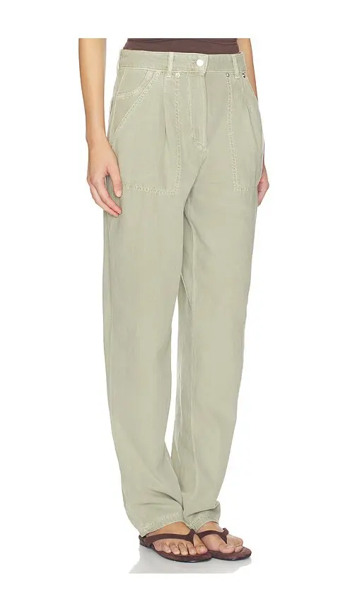 Ba&sh Raja Pants In Green