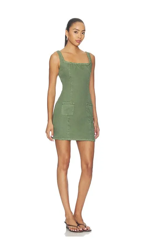 Amanda Uprichard Aiden Dress - Olive