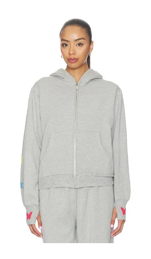 Lauren Moshi Leann Zip Up Hoodie