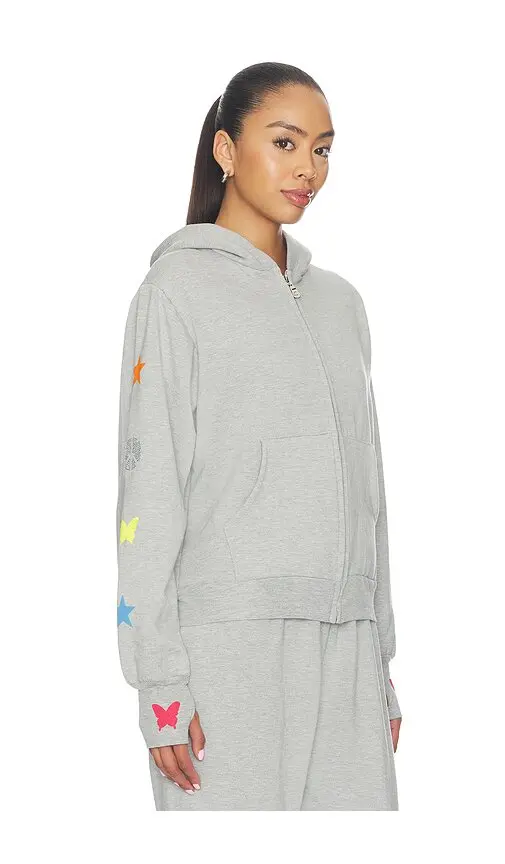 Lauren Moshi Leann Zip Up Hoodie
