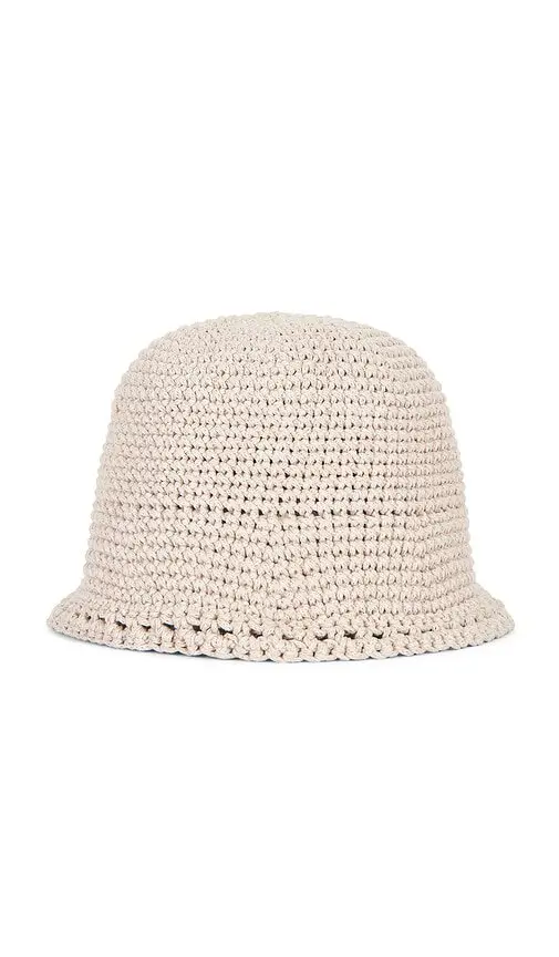Magda Butrym Crochet Hat - Beige
