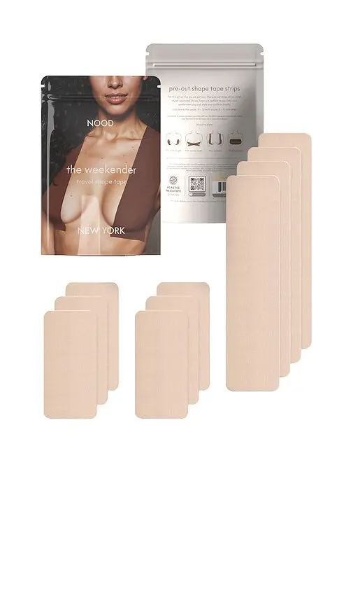 NOOD Weekend Travel Tape In Nude - Buff