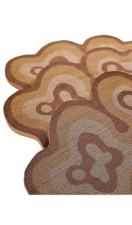 CATENARY HOME Bloom Cat Scratchers Set Of 3