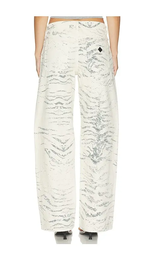 Abrand Denim 99 Baggy Jean In Ivory