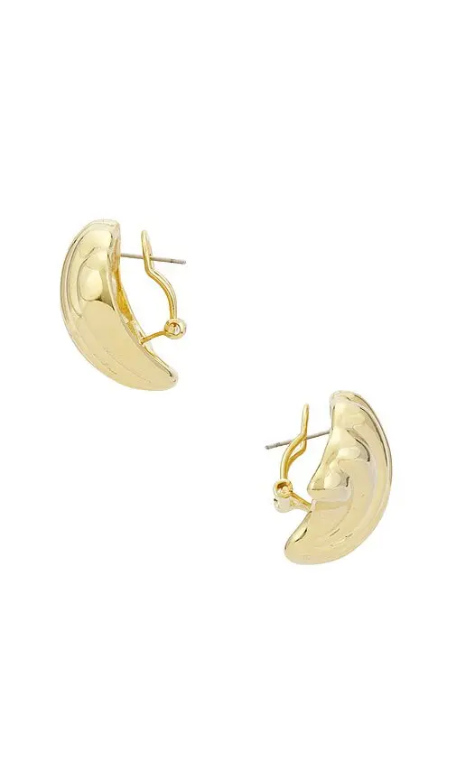 LELET NY Vini Button Earrings In Metallic