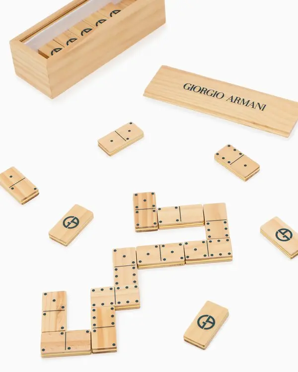 Giorgio Armani Mare Wooden Domino Set - Two-tone