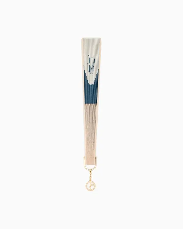 Giorgio Armani Mare Banana-wood Fan