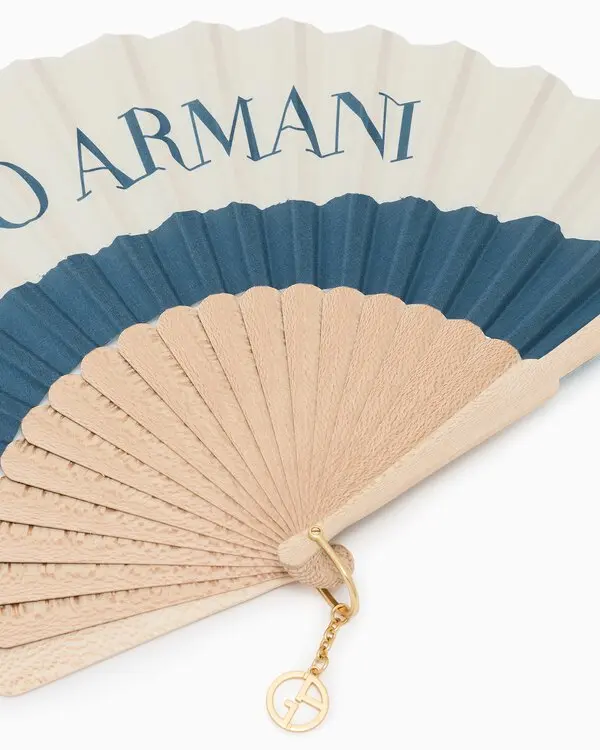 Giorgio Armani Mare Banana-wood Fan