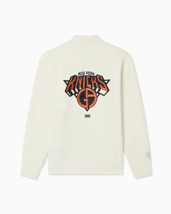 Giorgio Armani Long-sleeve Cashmere Polo Kith For Knicks