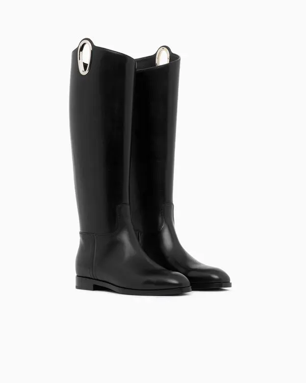 Giorgio Armani Boot In Leather